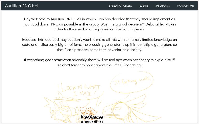 Welcome to hell ― Perchance Generator