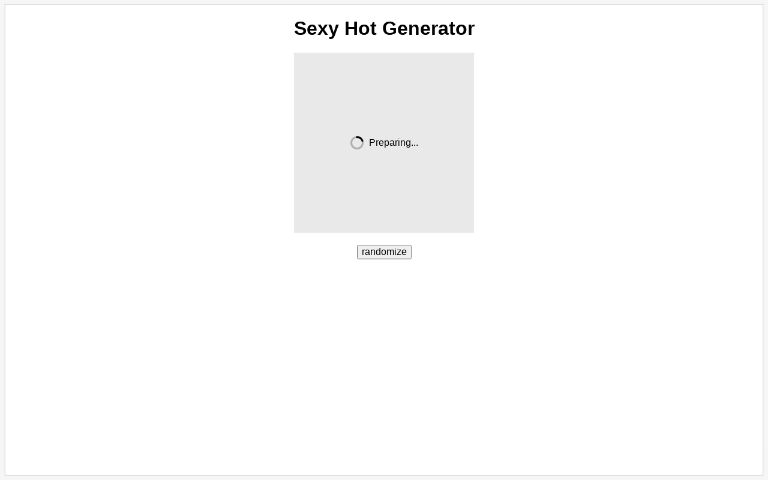 Sexy Hot Generator