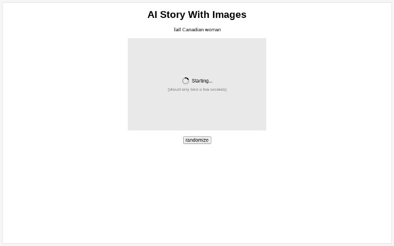 AI Story With Images ― Perchance Generator