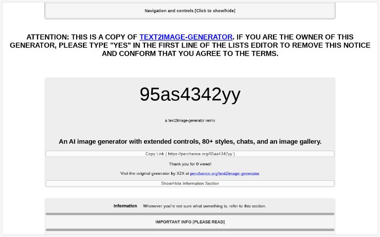 Recently Updated Generators