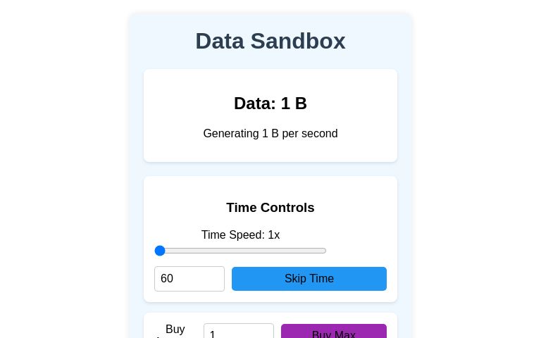 Data Sandbox ― Perchance Generator