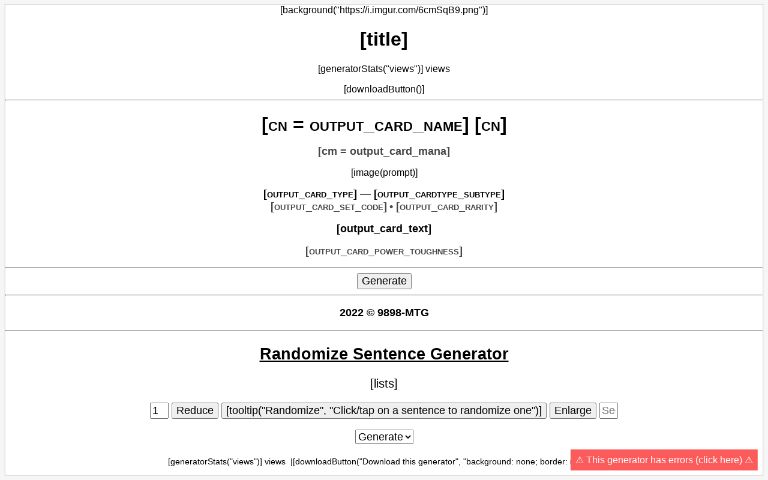 9898-mtg-card-generator