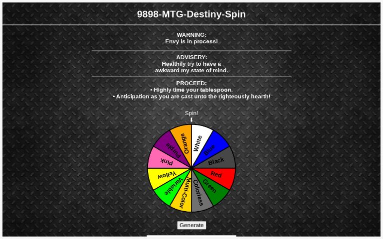 9898-MTG-Destiny-Spin ― Perchance Generator