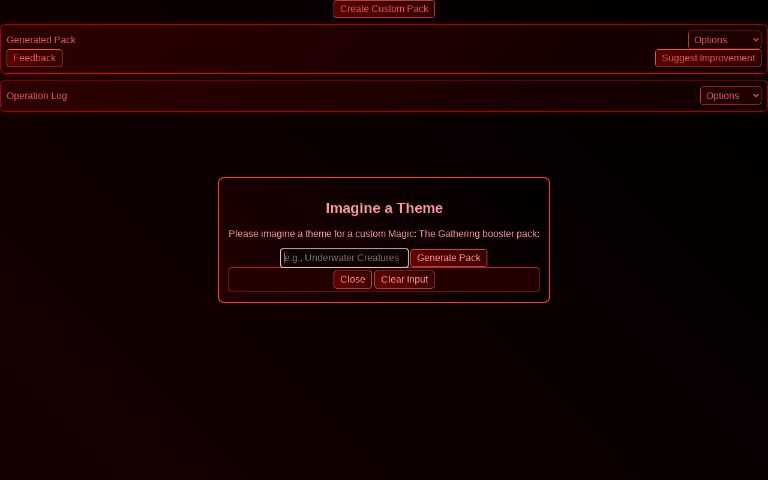 Imagine a Theme ― Perchance Generator