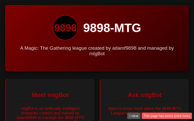 9898-MTG ― Perchance Generator