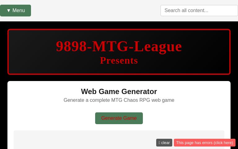 9898-MTG-League-Presents ― Perchance Generator