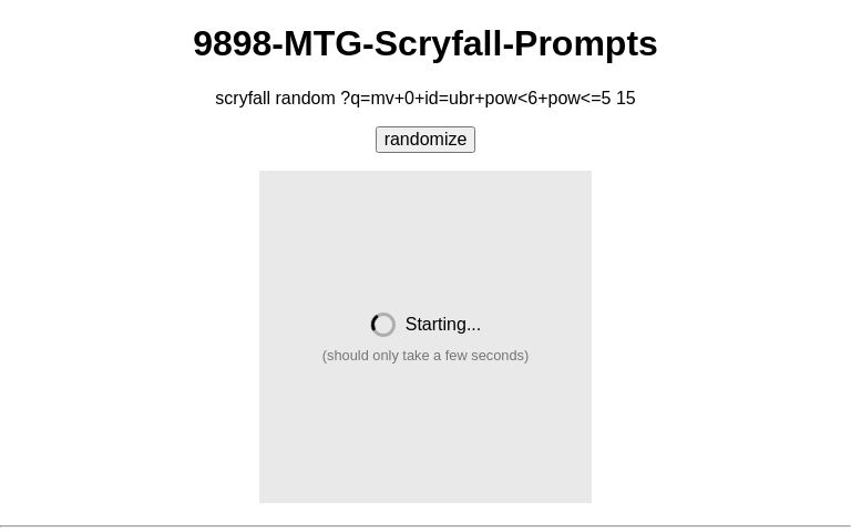 9898-MTG-Scryfall-Prompts ― Perchance Generator
