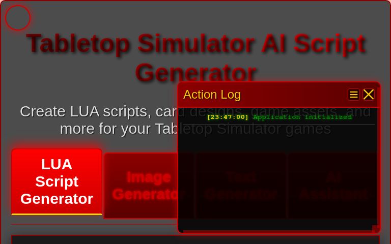 Tabletop Simulator AI Script Generator