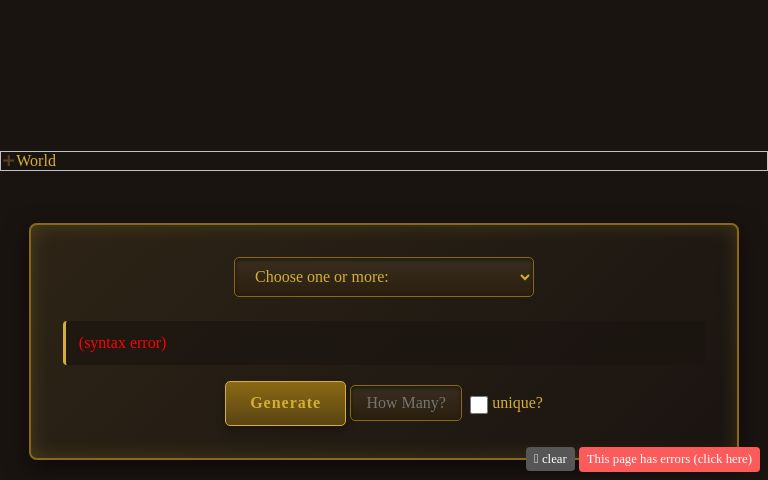 9898-mtg-world ― Perchance Generator
