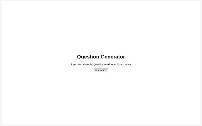 Question Generator