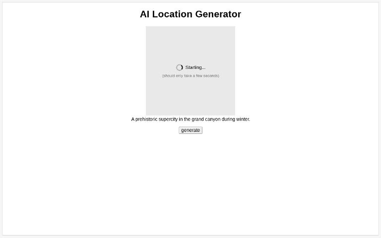 AI Location Generator