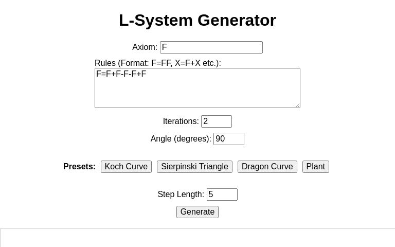 L-System Generator