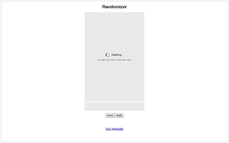 Randomizer ― Perchance Generator