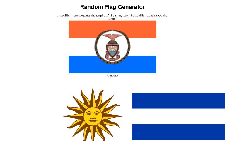 Random Flag Generator