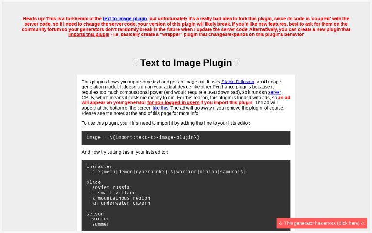 Recently Updated Generators