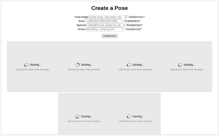 Create a Pose ― Perchance Generator