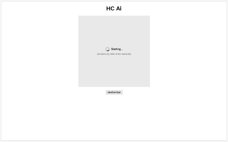 HC Ai ― Perchance Generator