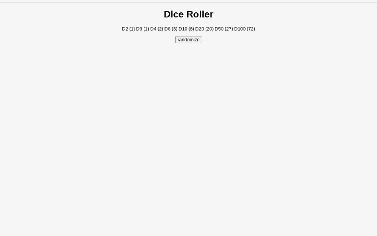 Dice Roller ― Perchance Generator