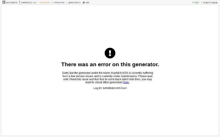 Fake Error Generator