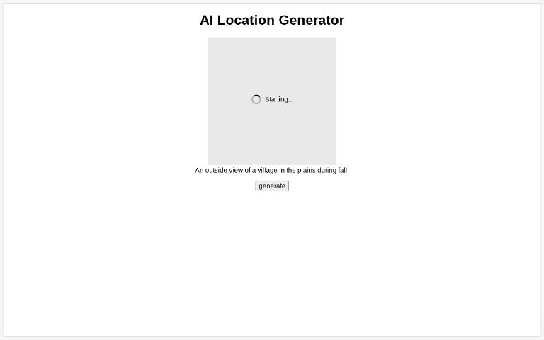 AI Location Generator