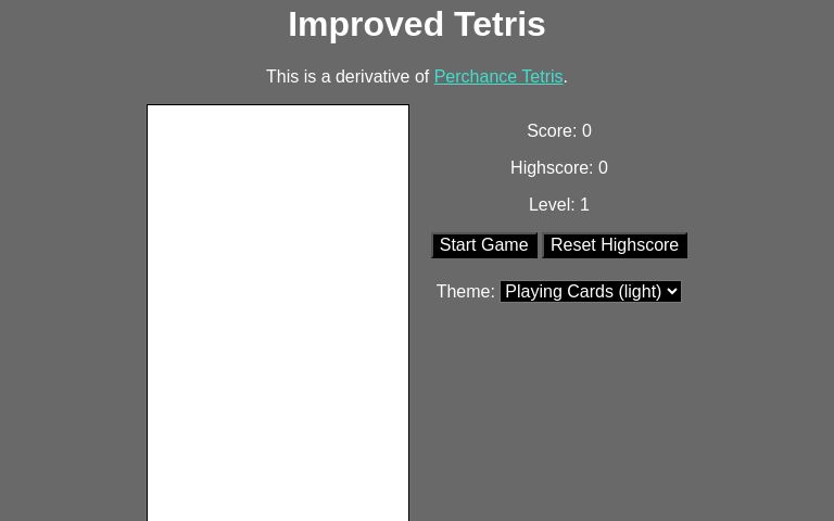 a-game-of-tetris ― Perchance Generator