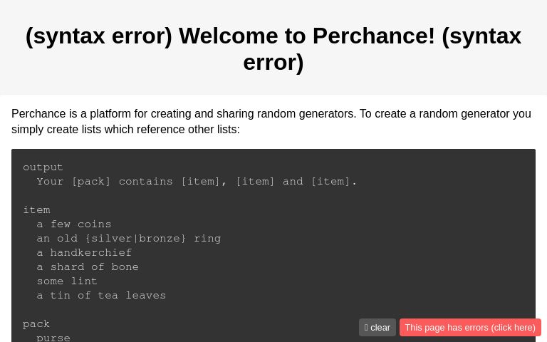 Create a Random Generator