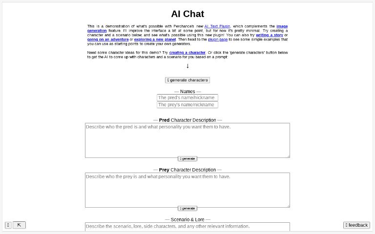AI Chat & Roleplay (free, no sign-up, fast, unlimited)