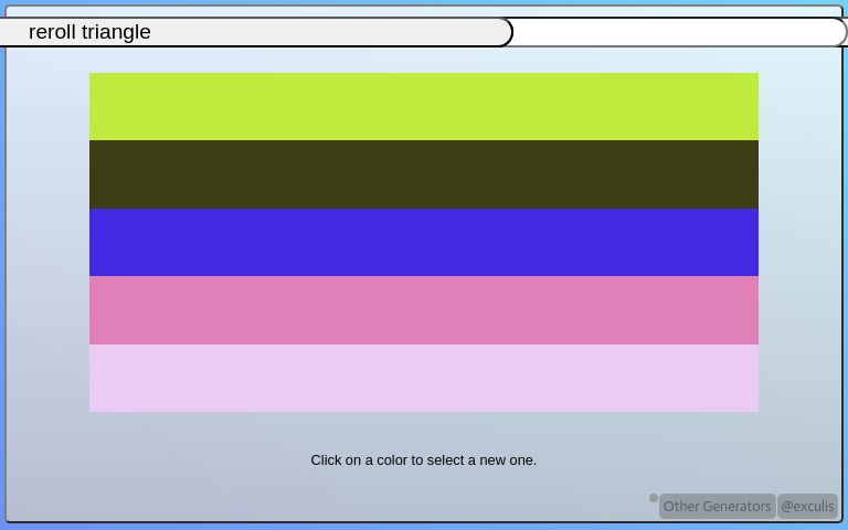 Pride Flag Generator