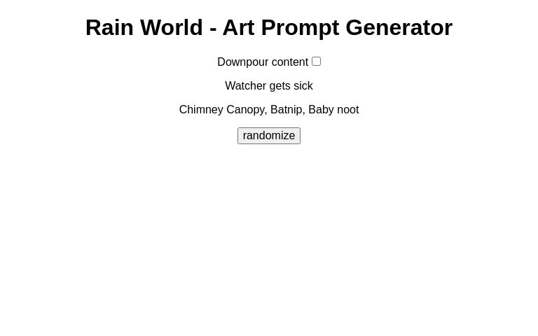 Traffic Scug Art prompt Generator