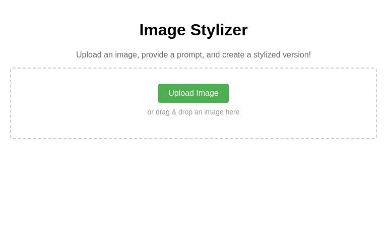 Image Stylizer ― Perchance Generator