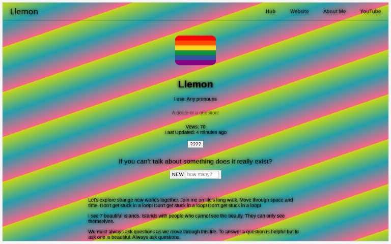 About Llemon ― Perchance Generator