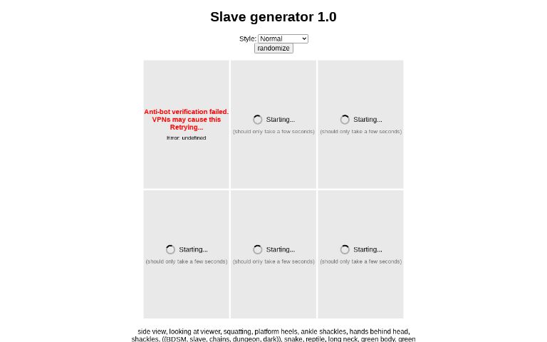 Slave generator 1.0