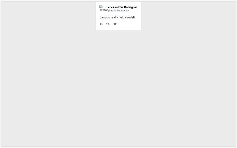 Tweet Template ― Perchance Generator