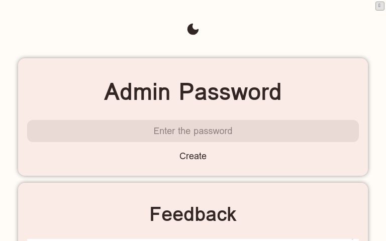 Admin Password ― Perchance Generator