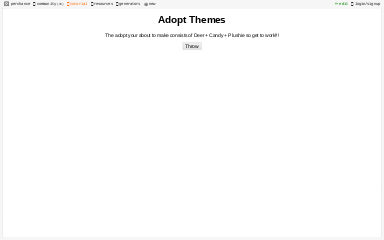 Adopt Themes ― Perchance Generator