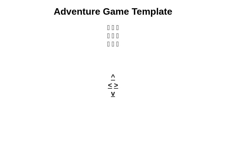 Adventure Game Template ― Perchance Generator