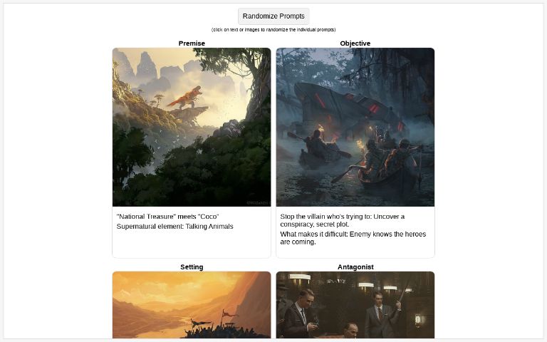 Adventure Prompts Embed ― Perchance Generator