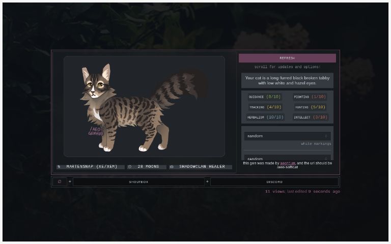 Aeo Betamaker ― Perchance Generator