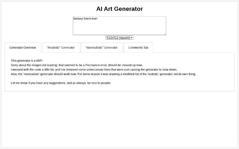AI Art Generator