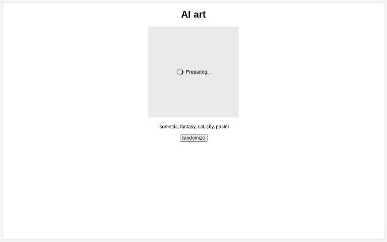 AI art ― Perchance Generator