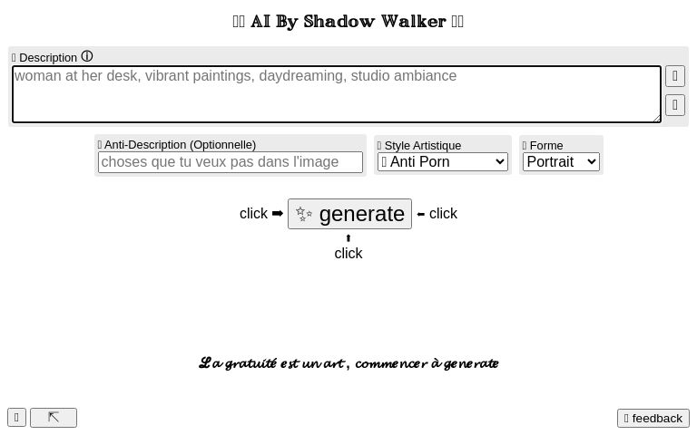 Ai hack by Shadow-Walker (gratuit, sans inscription, sans limites ...