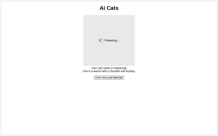 Ai Cats ― Perchance Generator