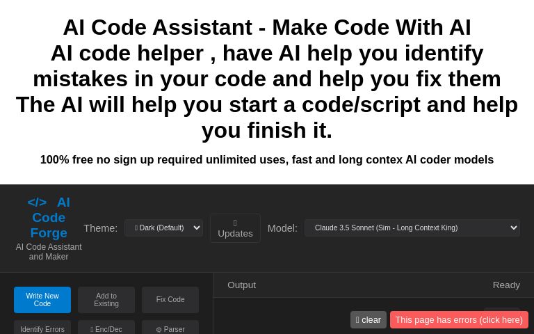 AI Code Assistant - Make Code With AI AI code helper , have AI help you ...