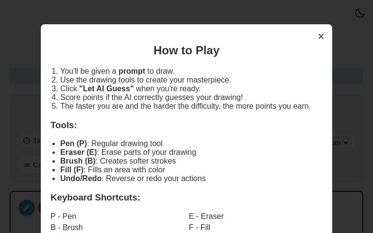 AI Drawing Guesser ― Perchance Generator