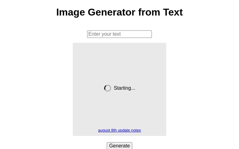 Image Generator from Text