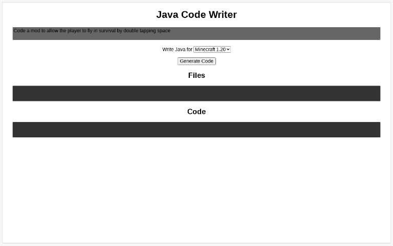 Ai Java ― Perchance Generator