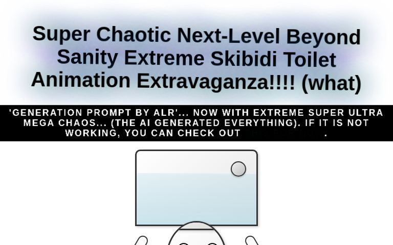 Super Chaotic Next-Level Beyond Sanity Extreme Skibidi Toilet Animation Extravaganza!!!! (what ...