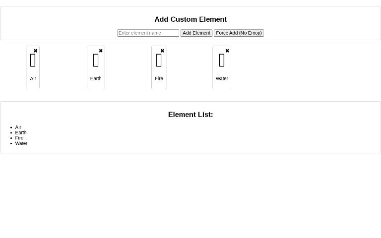 Add Custom Element ― Perchance Generator