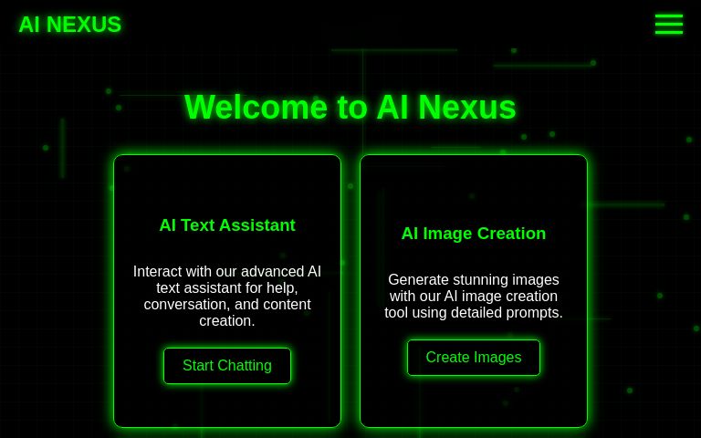 Welcome to AI Nexus ― Perchance Generator