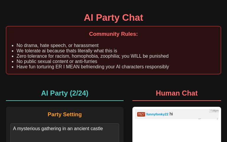 AI Party Chat